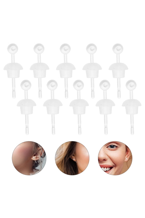 Shop Clear and Invisible Earrings for Sensitive and Active Wear