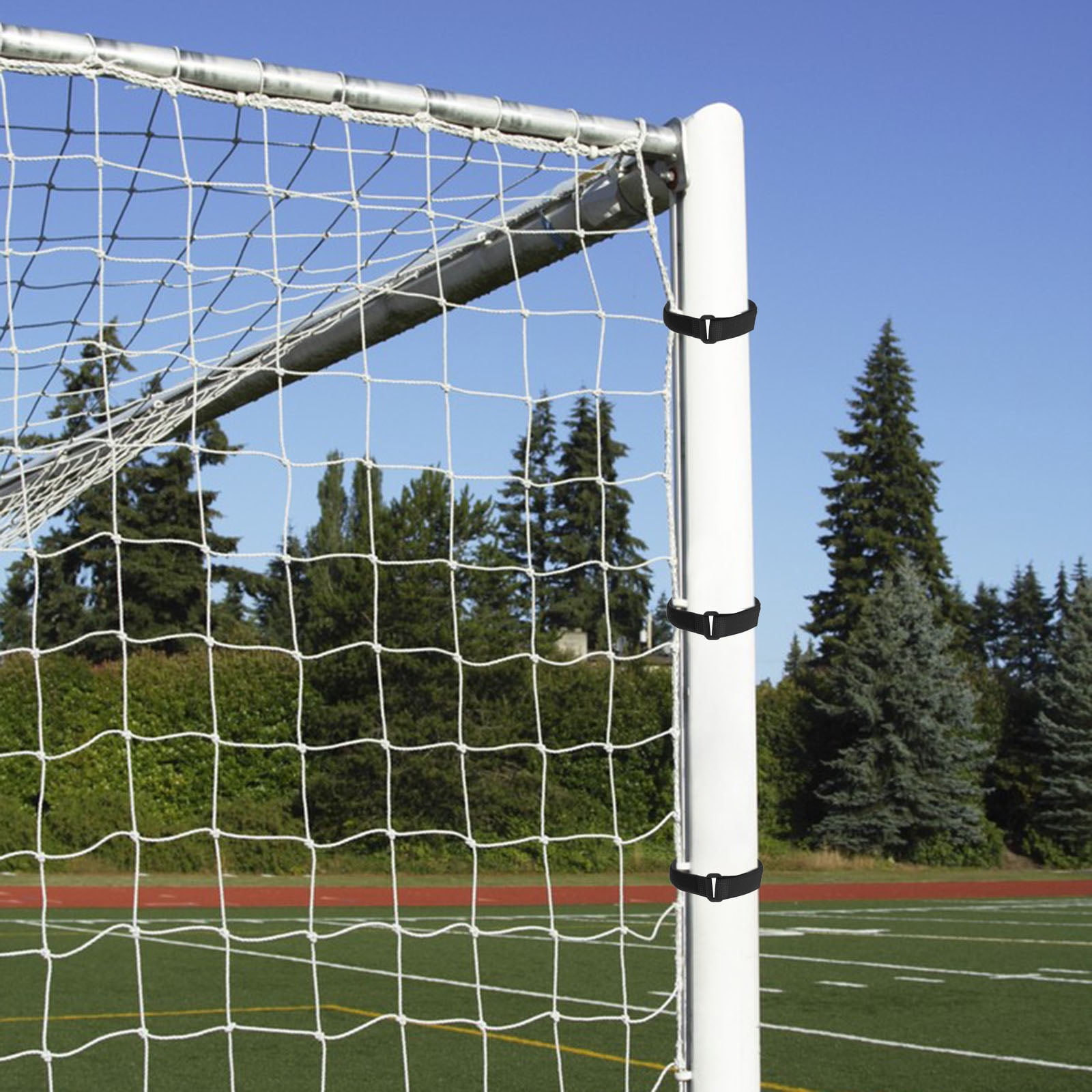 SWETRACE Cord Management 10Pack Soccer Goal Net Straps Rectangular ...