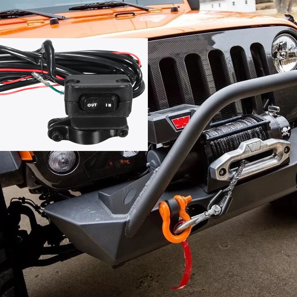 SWETRACE Electric Winch Switch 1Pack 2.4x1.8in - Walmart.com