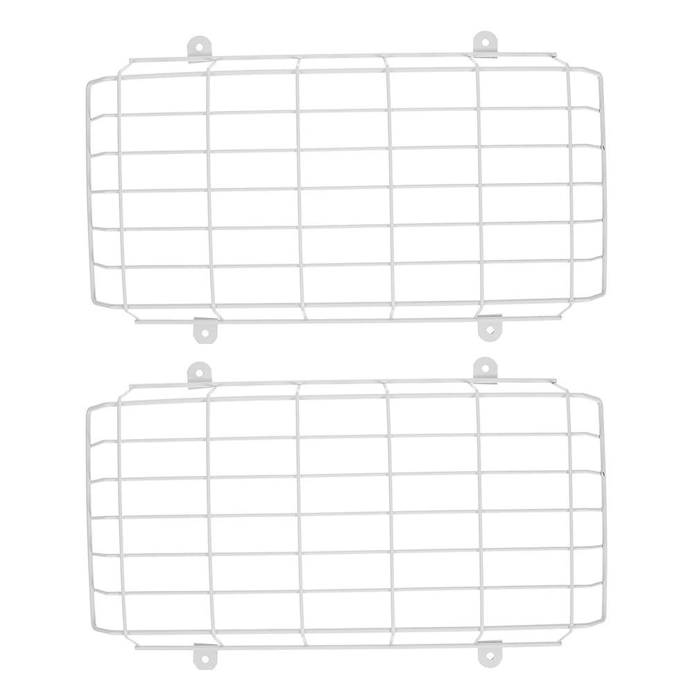 SWETRACE Exit Sign Wire Guard 2Pcs Metal Emergency Light Cover Impact ...