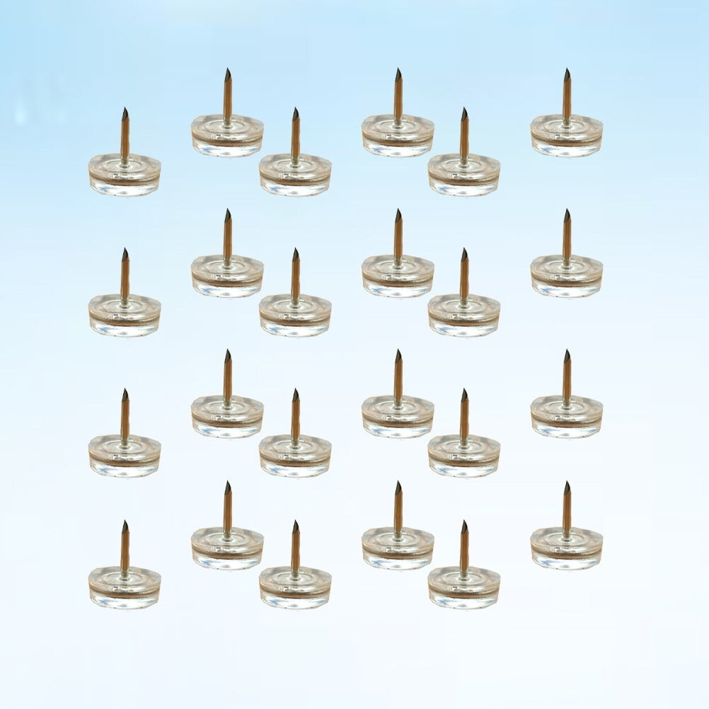 SWETRACE Furniture Tacks 20Pcs Round Iron and Nylon for Home Use Noise ...