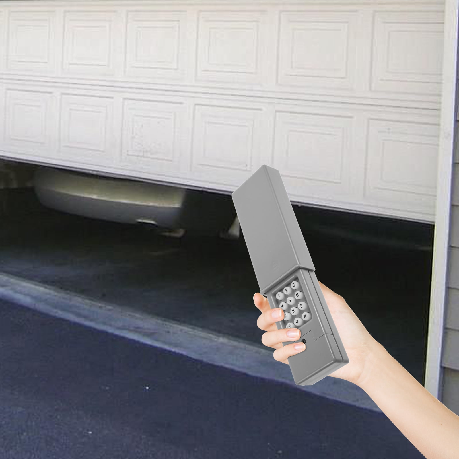 SWETRACE Garage Door Keypad 1Pack Grey Abs for Home Use and ...