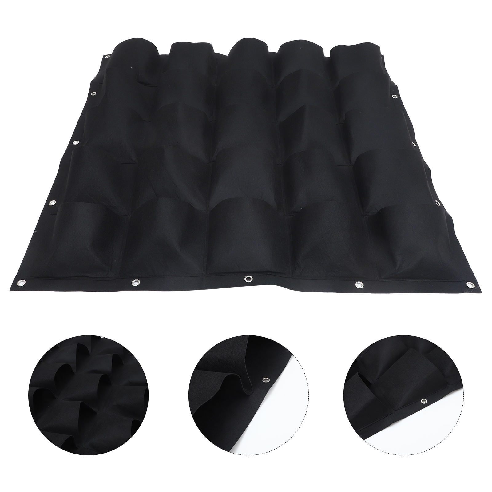 SWETRACE Hanging Flower Planting Bag 25 Pockets for Apartment and ...