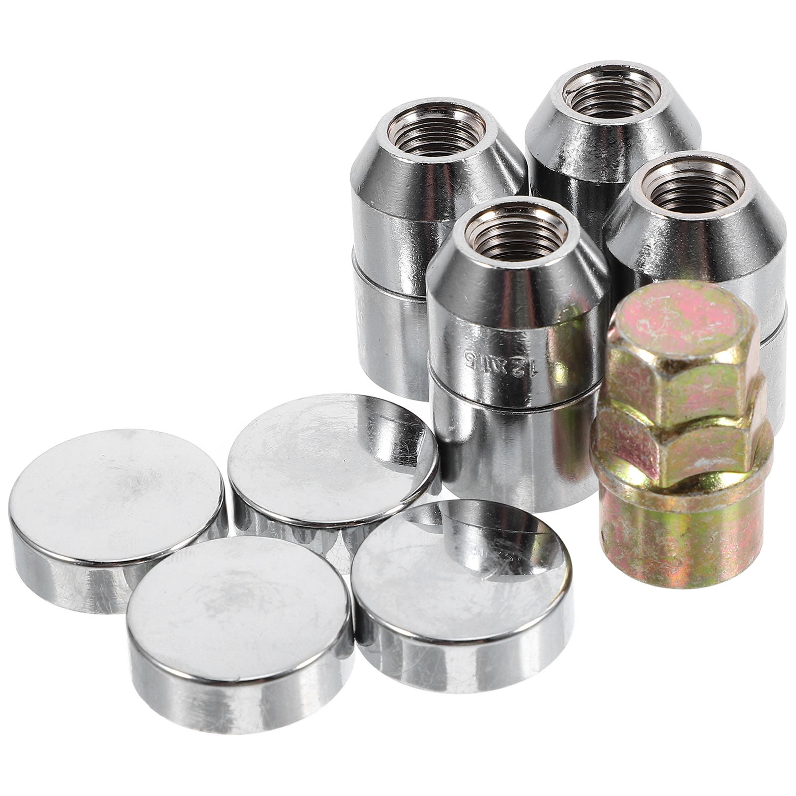 SWETRACE Hardened Steel Security Bolts 4 Bolts 1 Key 1 Set - Walmart.com