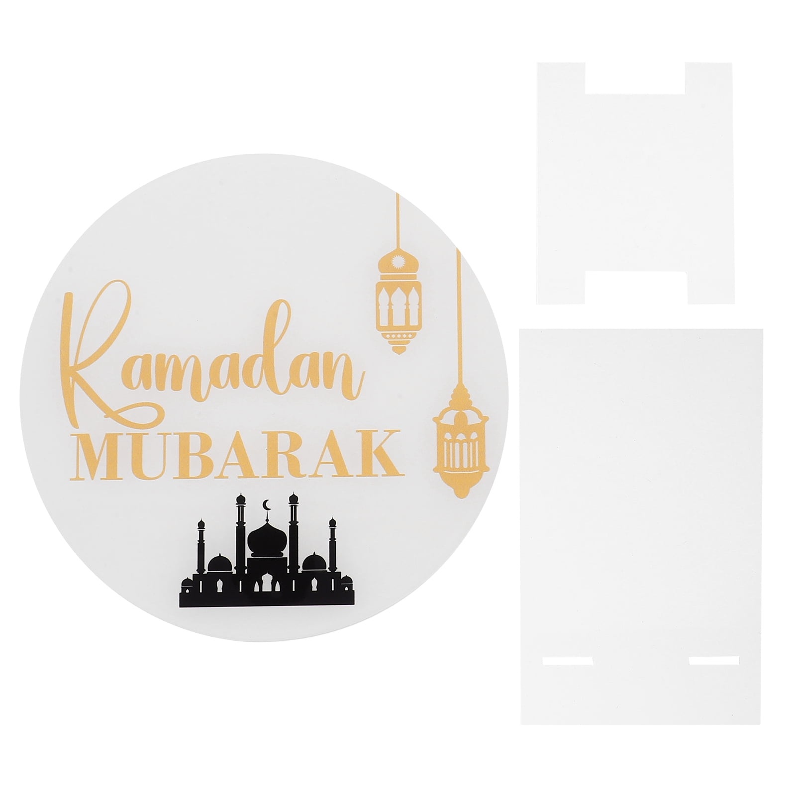 SWETRACE Islamic Muslim Acrylic Ramadan Ornament 3D Design Multi ...