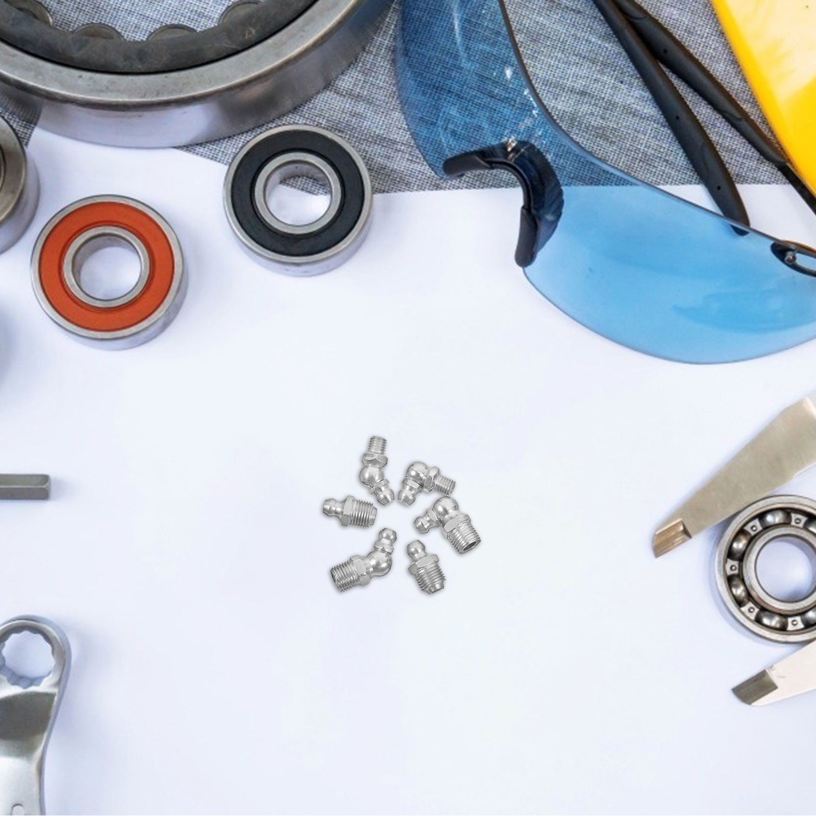 SWETRACE Metal Grease Fitting Assortment Set 50Pack for Technicians and ...