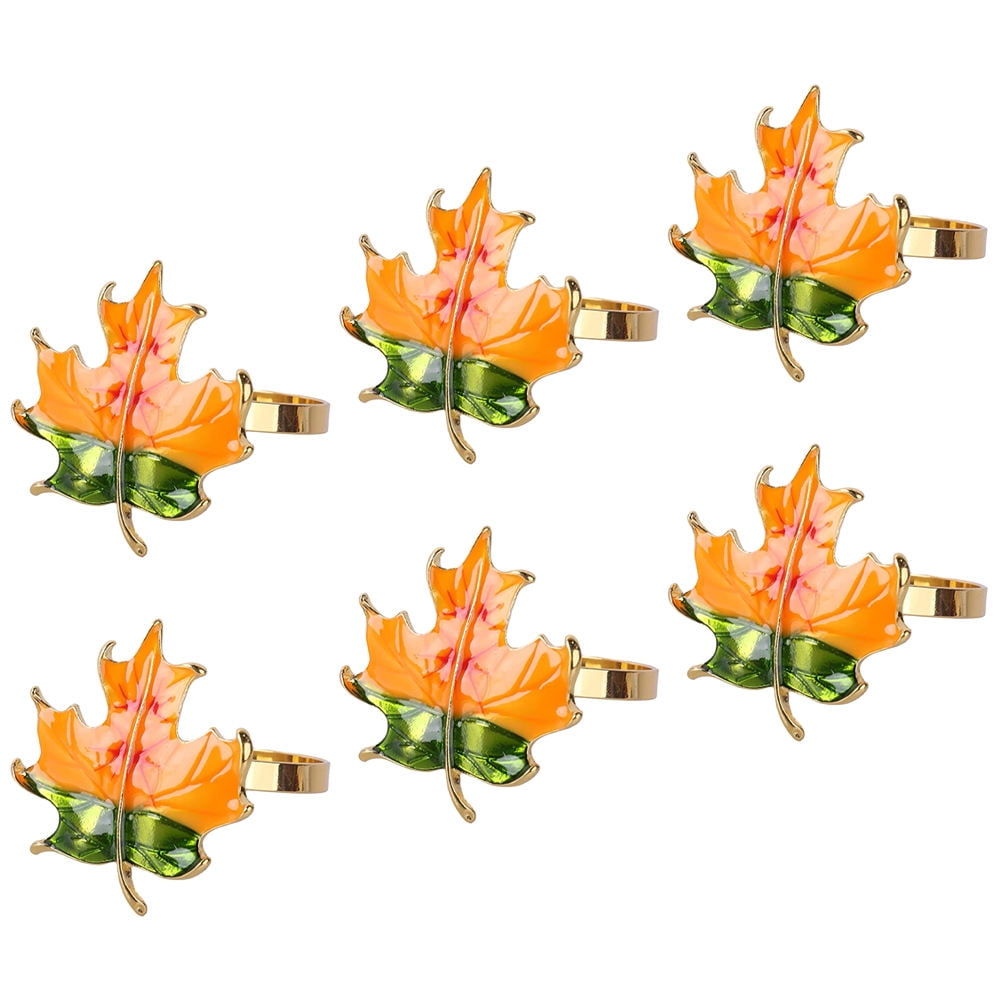 SWETRACE Napkin Holding Rings 6Set Simple and Delicate Design for ...