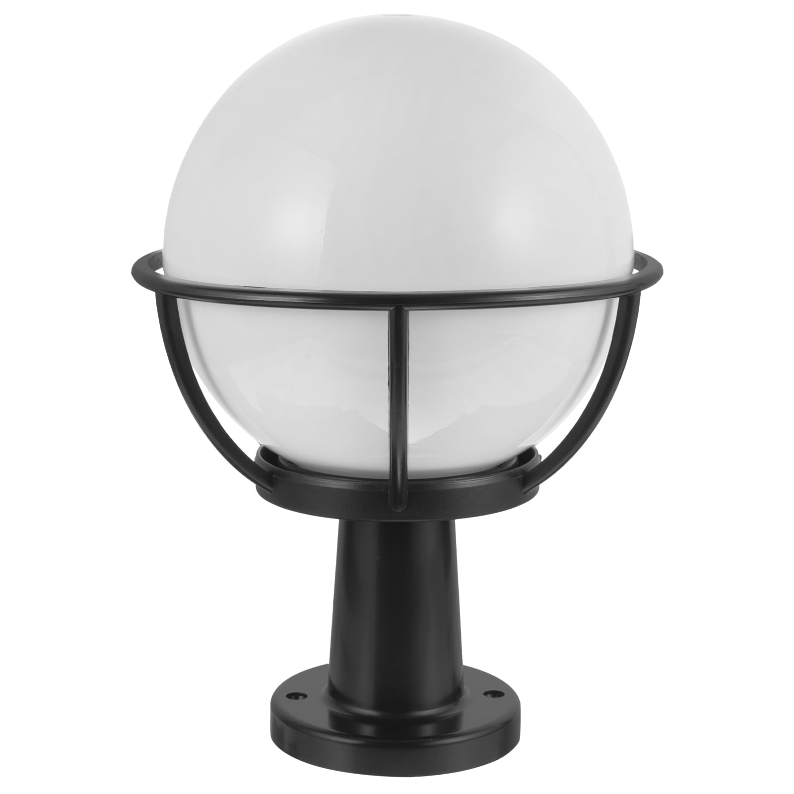 SWETRACE Outdoor Post Lights Lampshade 1 Set Black Acrylic Simple ...