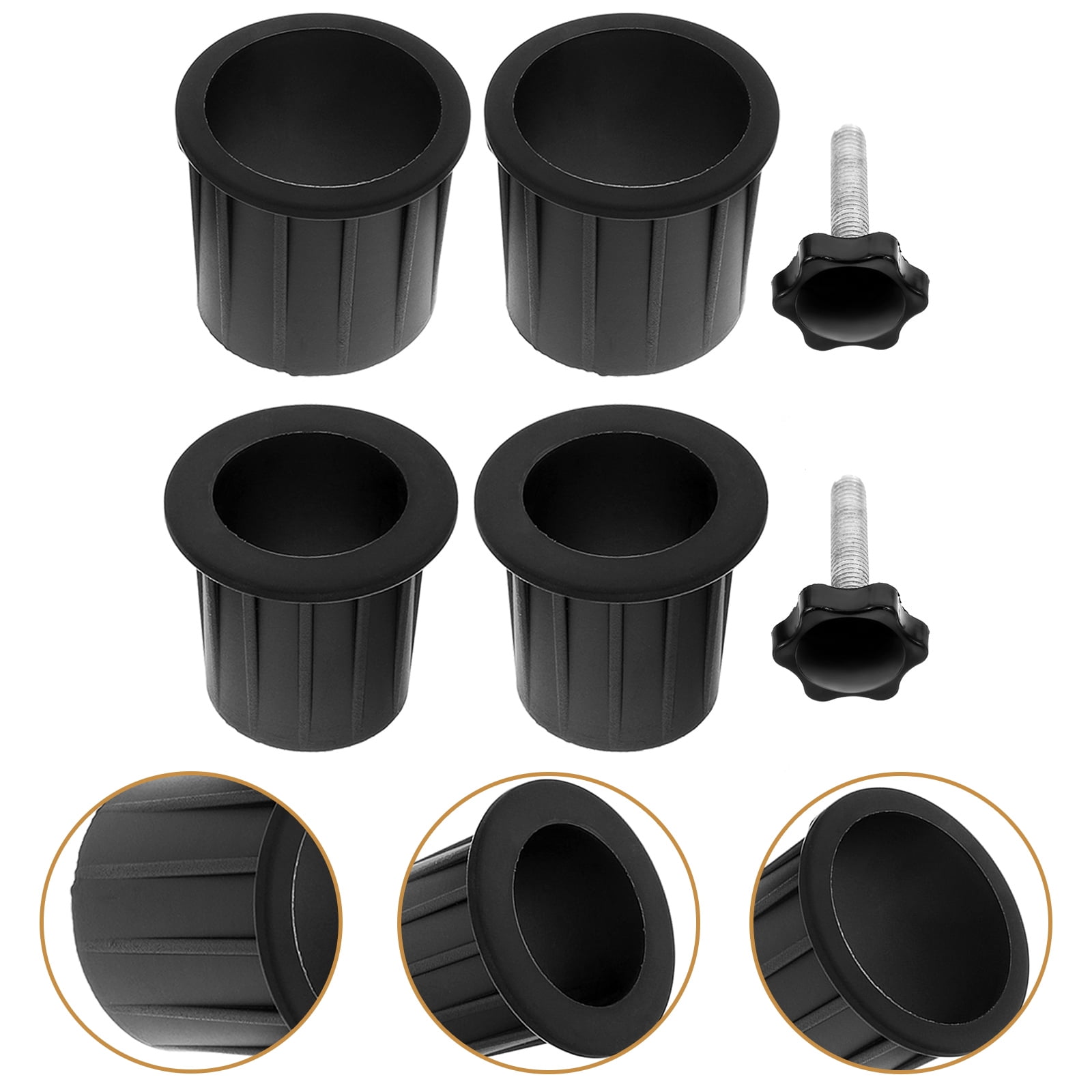 SWETRACE Outdoor Umbrella Hole Accessories Plastic Plugs for Patio Yard ...