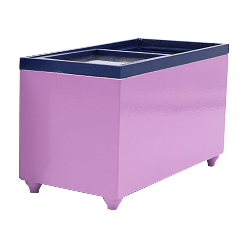 SWETRACE Purple Simulation Freezer Toy for Decorative Dolly House ...