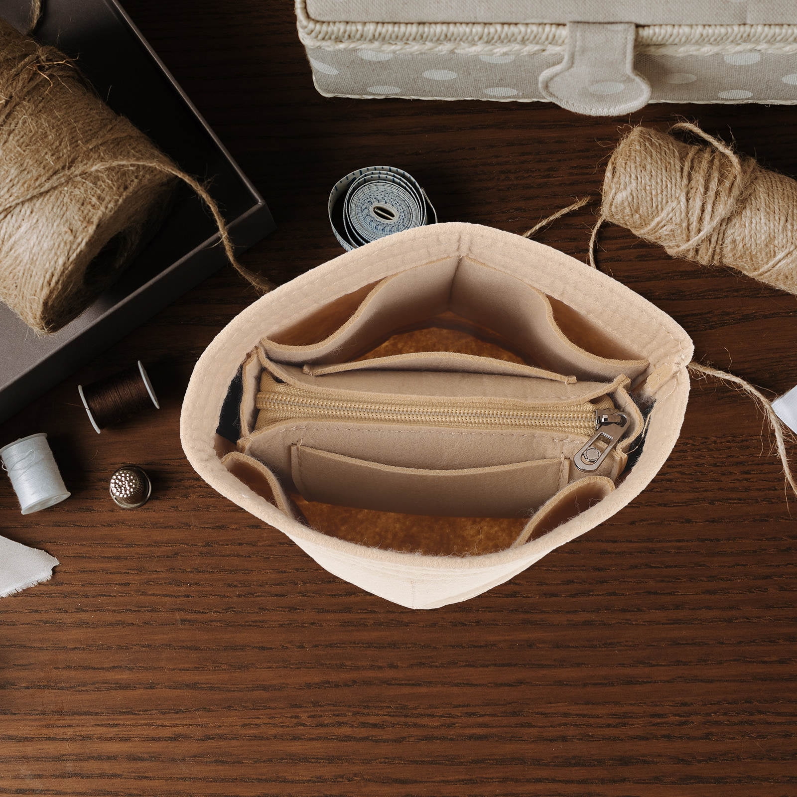 SWETRACE Purses Organizer 1Pcs Felt Cylinder Storage Protection for ...