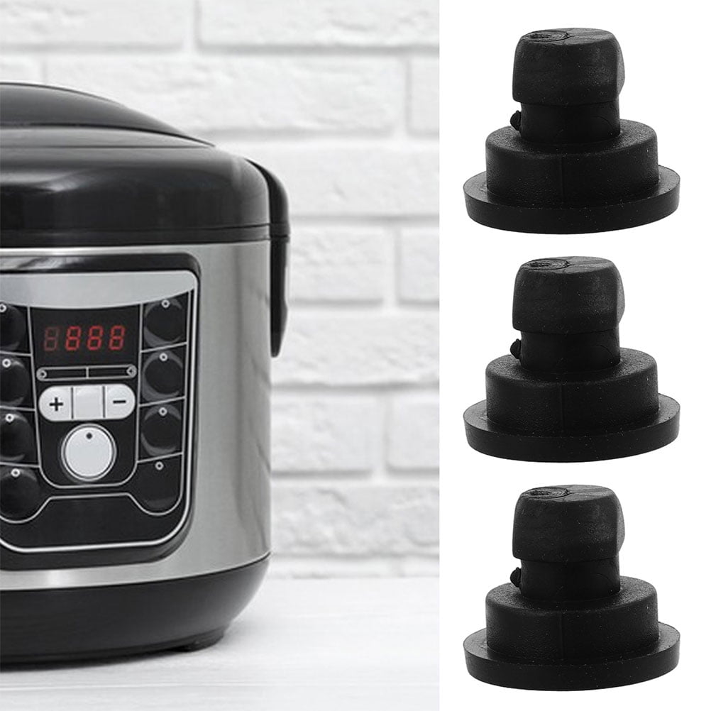 SWETRACE Rice Cooker Rubber Feet 20Pcs Black Silicone Replacement Parts ...