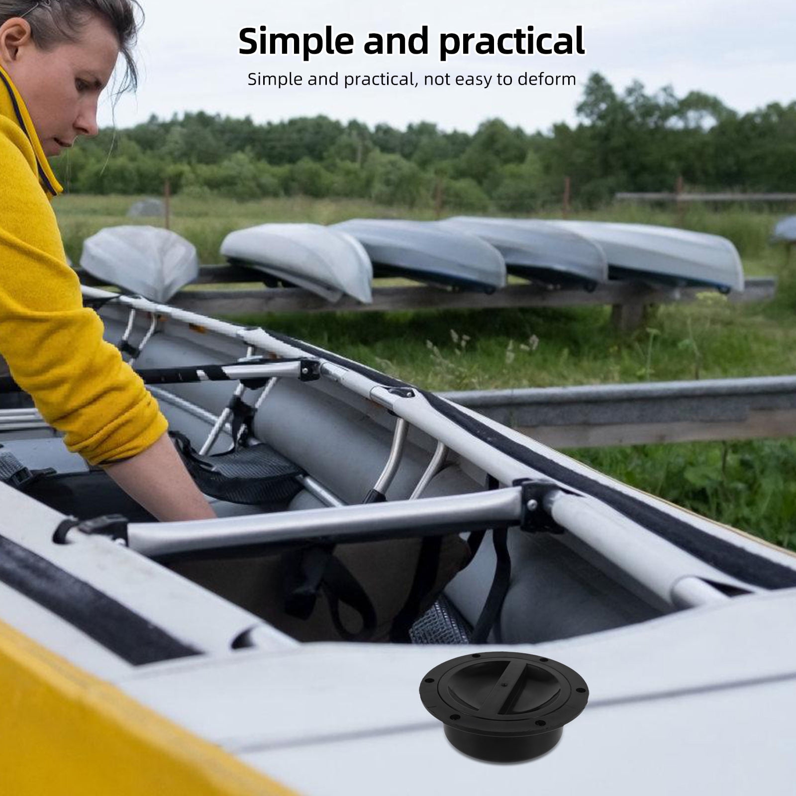 SWETRACE Round Copper Boat Hatch Lids for Marine Environments Water ...