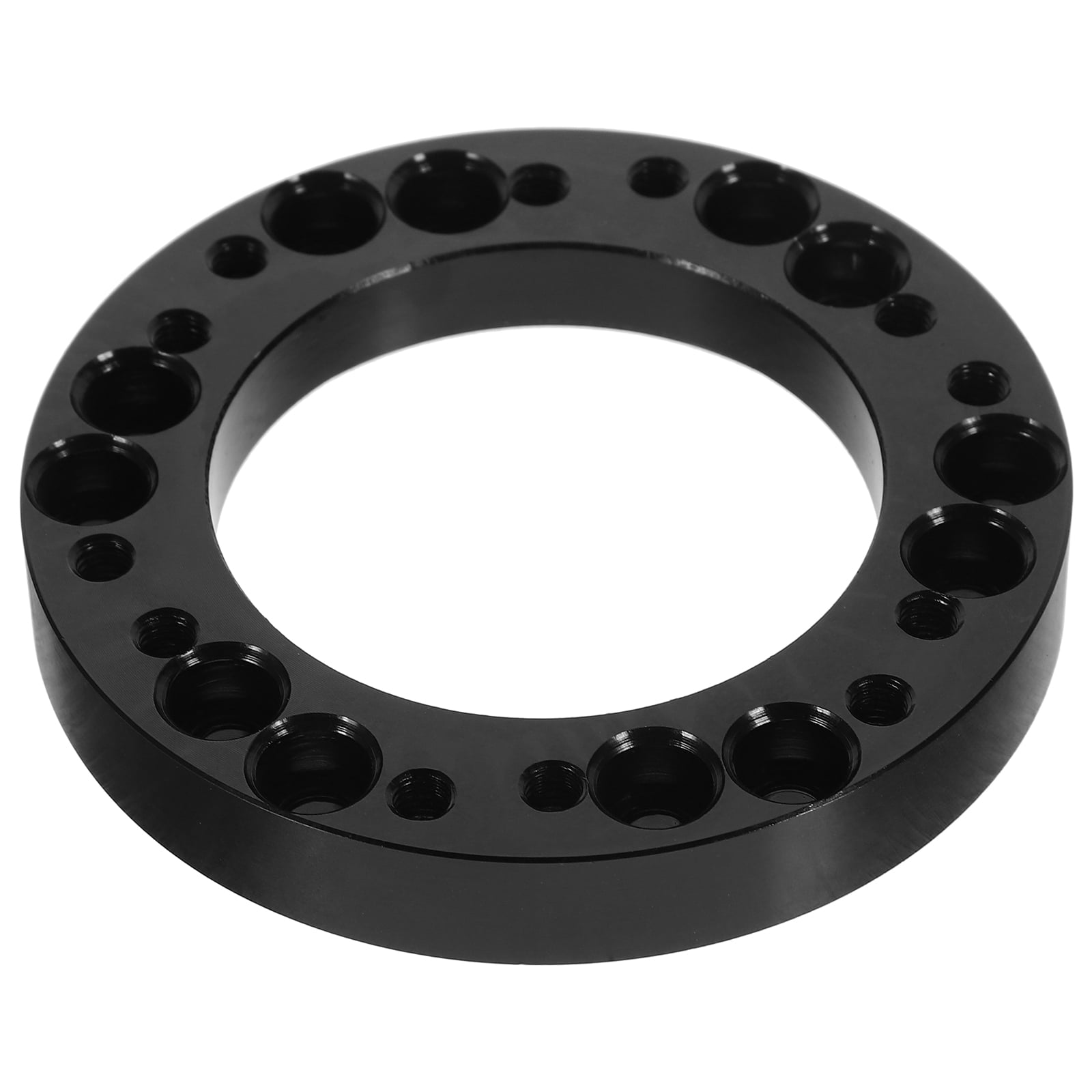 SWETRACE Aluminum Alloy Steering Wheel Hub Black 1Pcs 3.34X3.34X0.47In ...