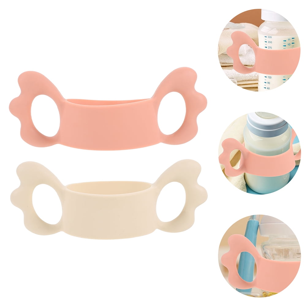 SWETRACE Silicone Baby Bottle Handle for Gripping Assorted Color Fits ...