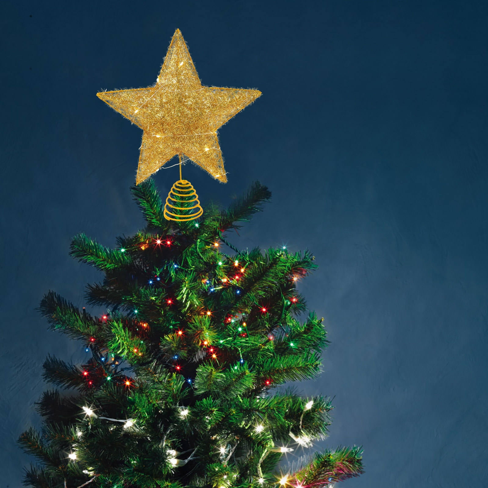 SWETRACE Small Tree Toppers for Family Gatherings 1Pack 11.8In ...