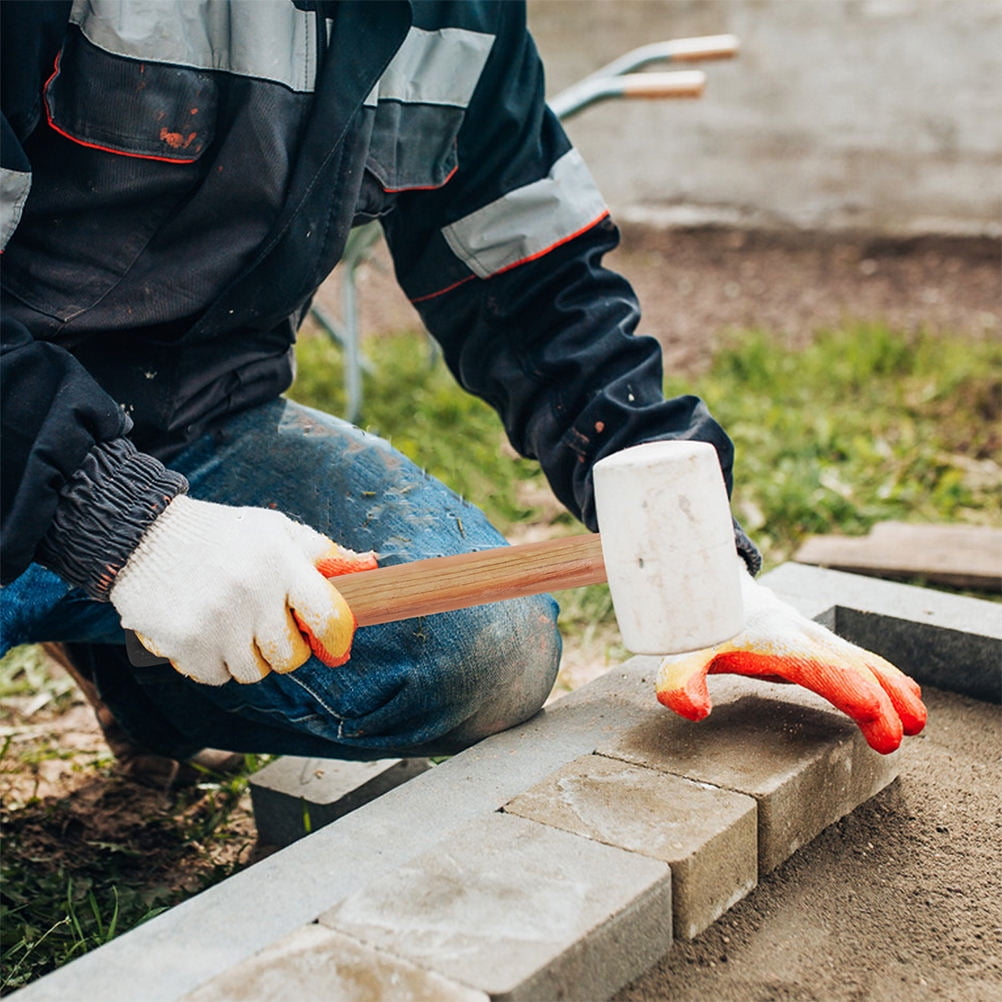 SWETRACE Tile Work 2Pcs Wood Hammer Handles For Repair Replacement ...