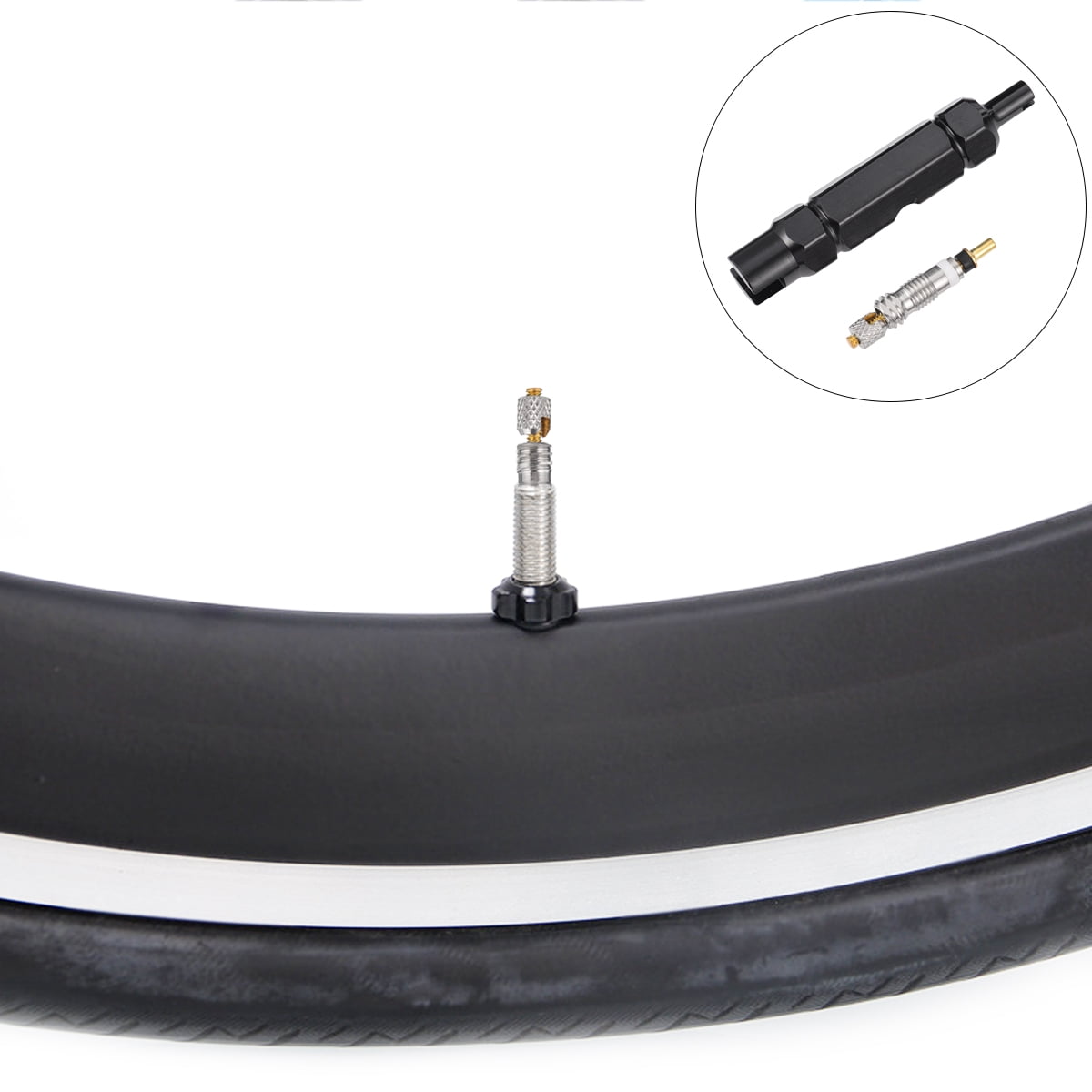 SWETRACE Tire Valve Stem Tool 1Pack In Aluminium Alloy For Efficient ...