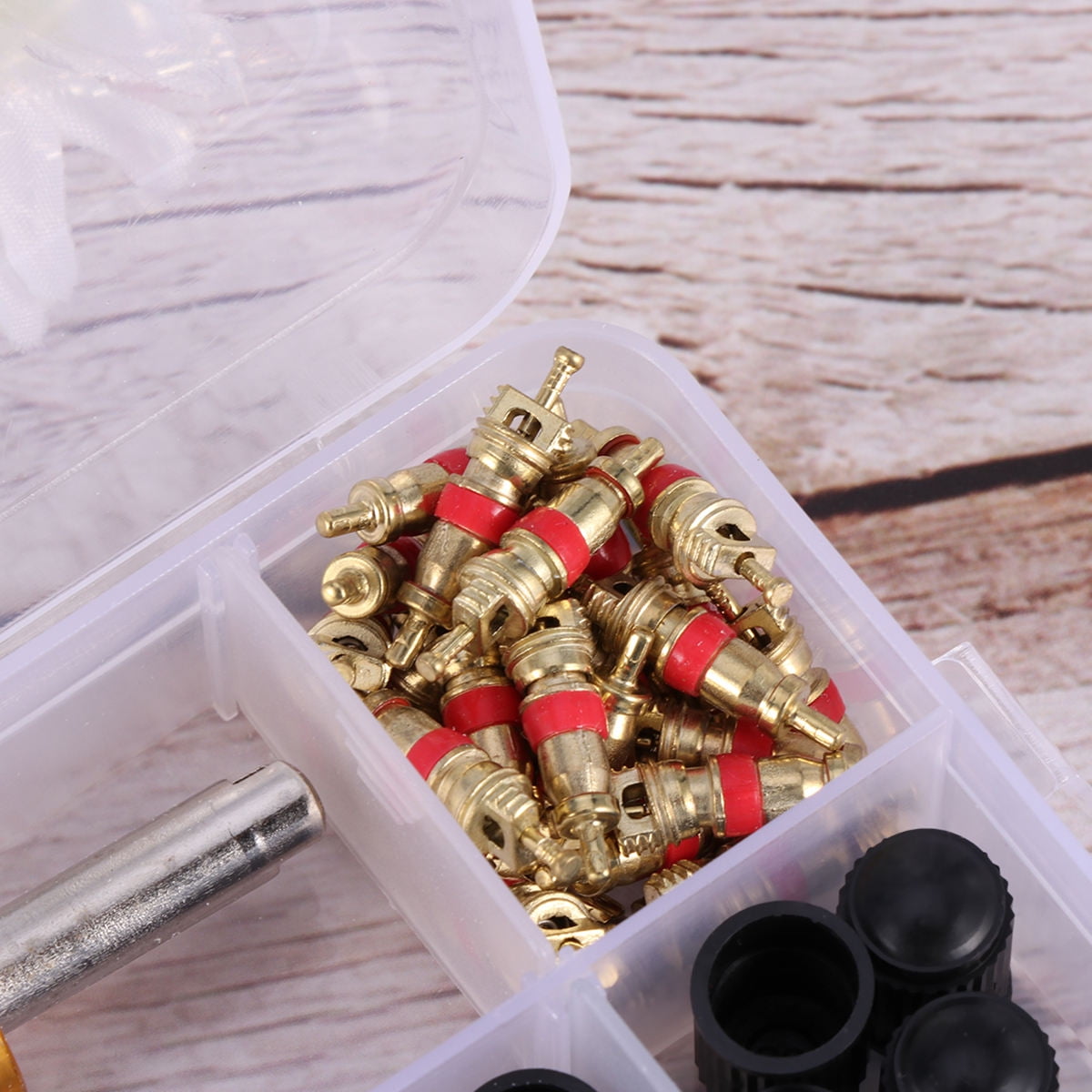 SWETRACE Tool Kit 61Pcs Core Removal Tool Wrench Plastic Metal Assorted ...