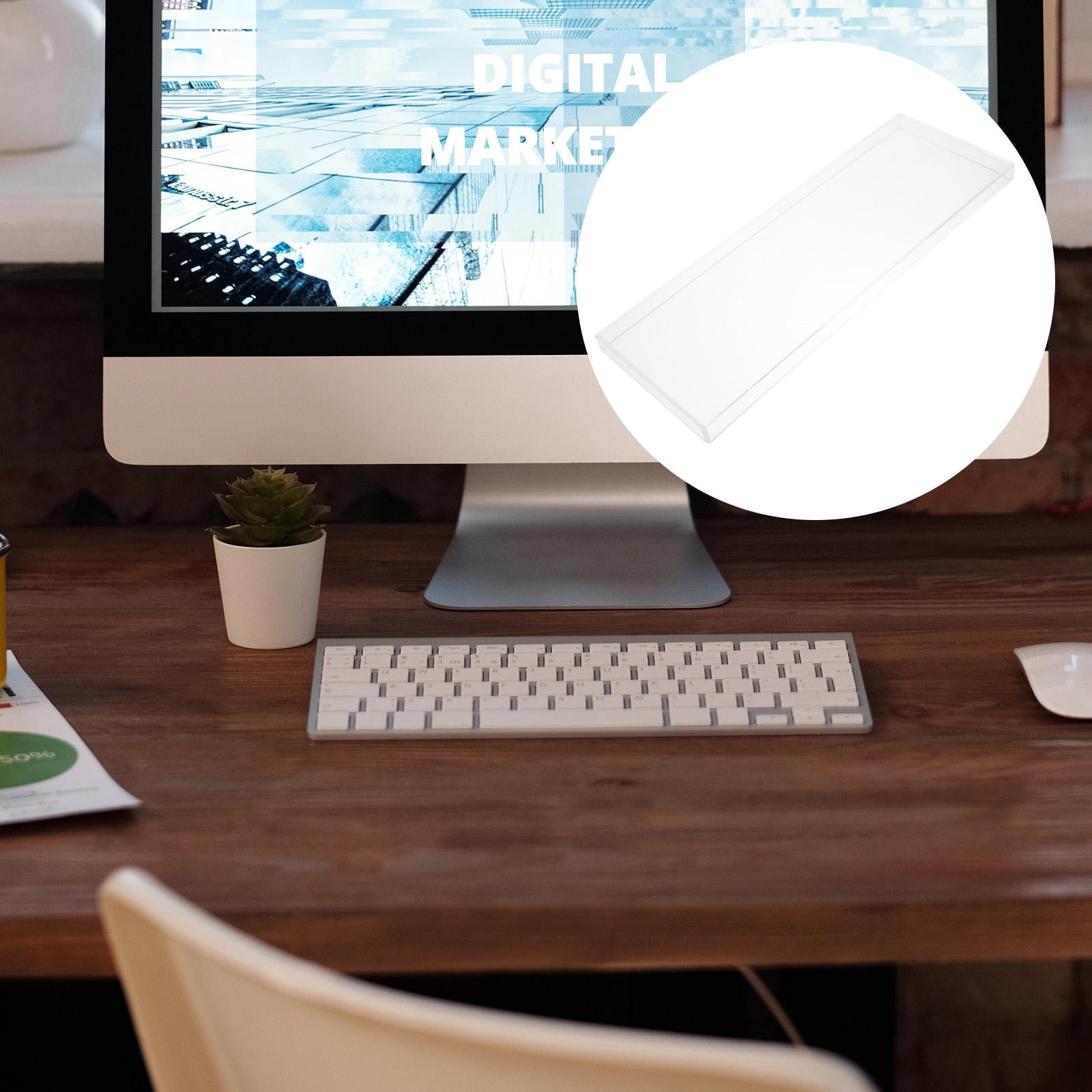 SWETRACE Cover for Keyboard Acrylic Transparent 1Pcs - Walmart.com