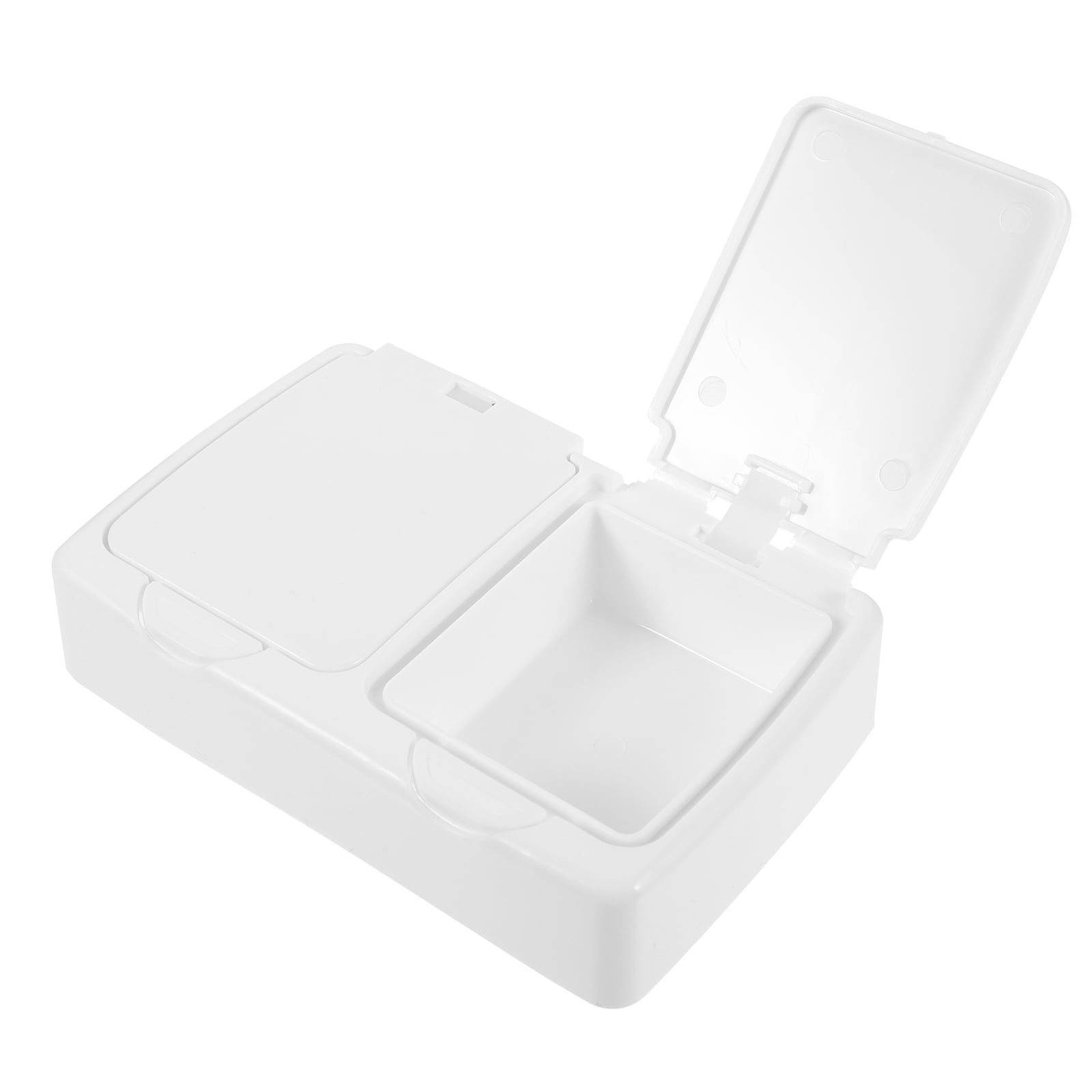 SWETRACE Travel Cotton Swab Box With Press Type Lid For Women Men ...