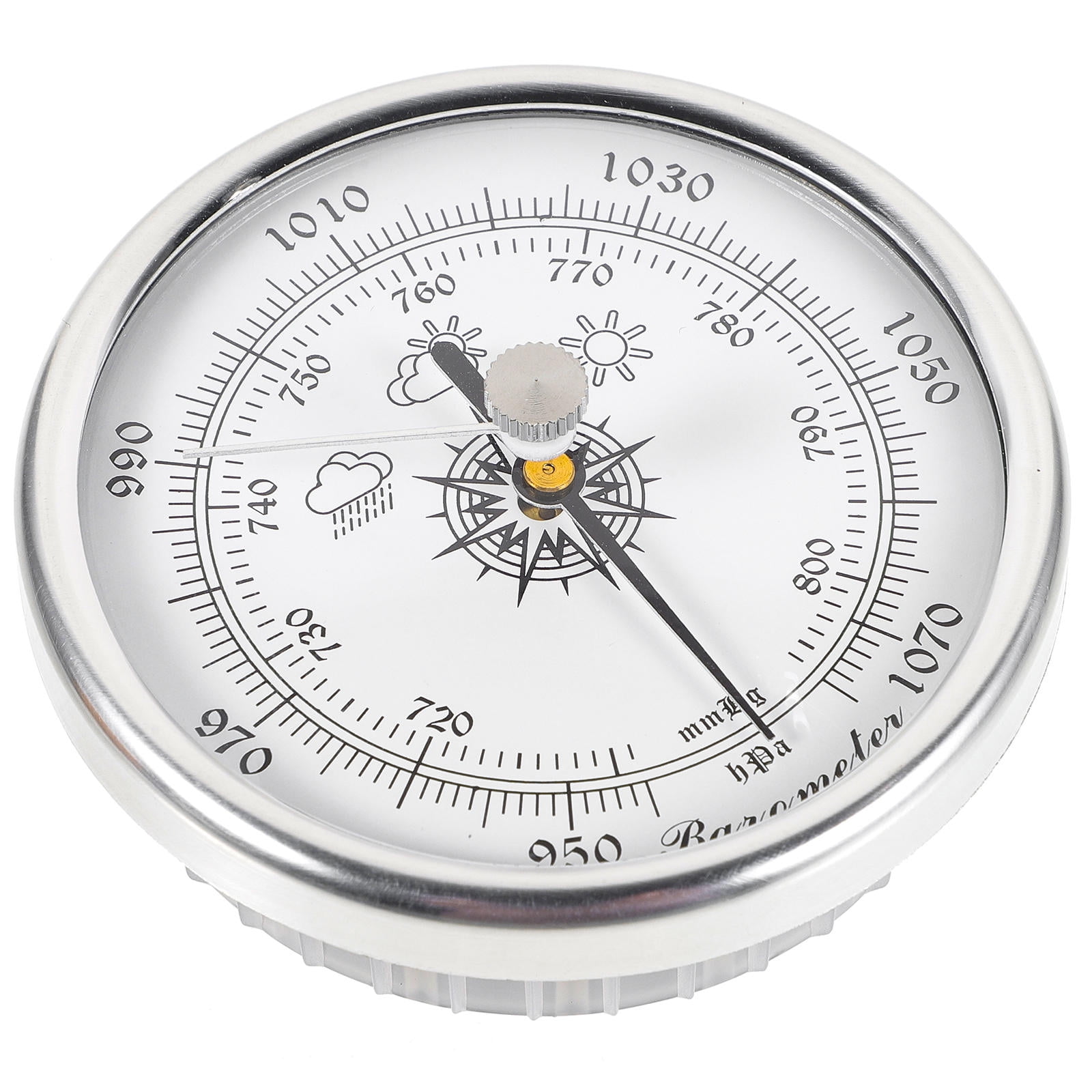 SWETRACE Weather Barometer Aneroid Barometer Aluminum Magnesium Alloy ...
