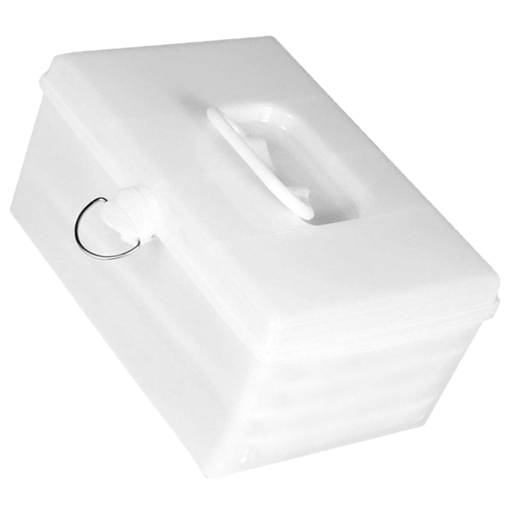 SWETRACE White Rectangular Storage Box 1Pack For Mahjong Tiles ...