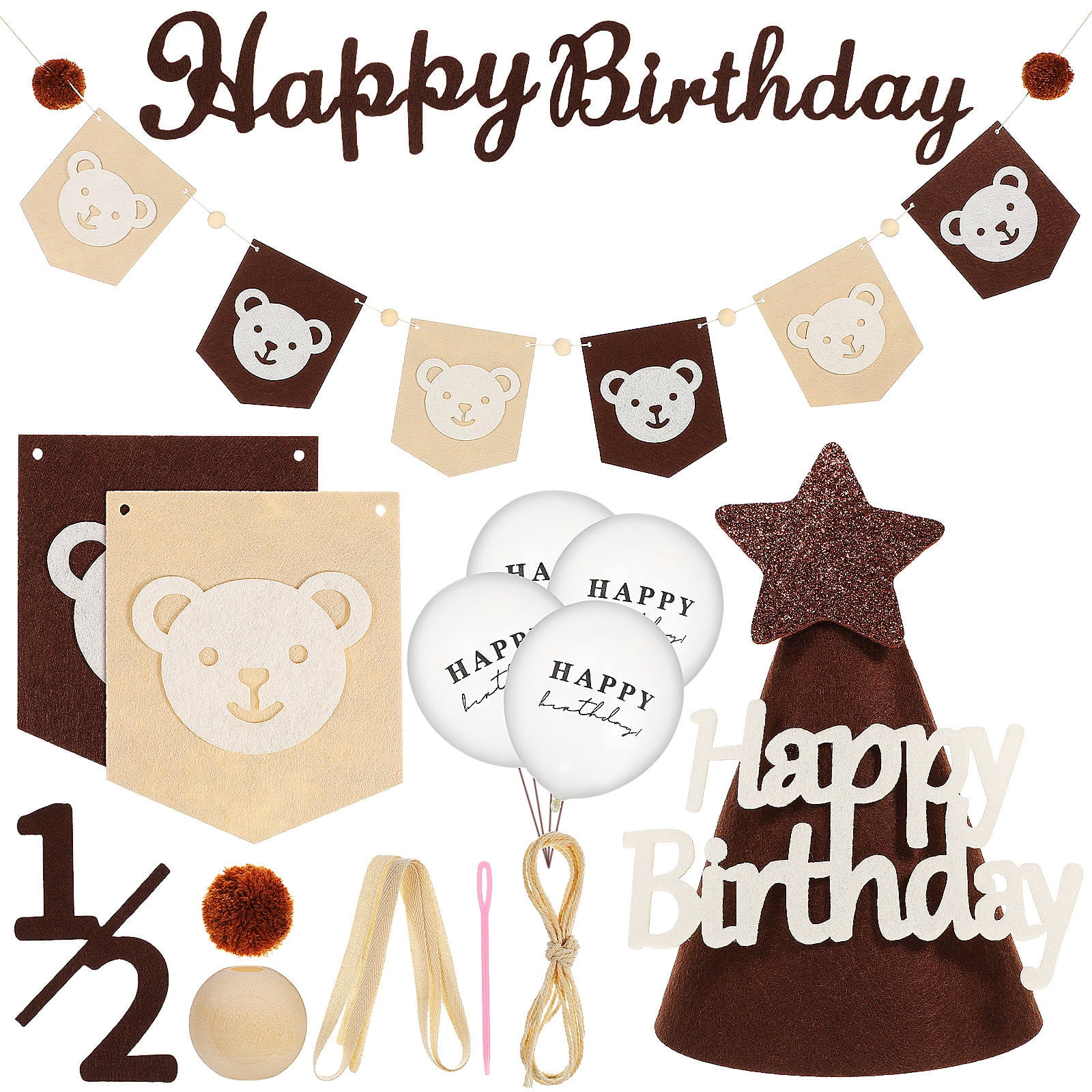 SWETRACE reusable birthday banner themed birthday decoration Multi ...