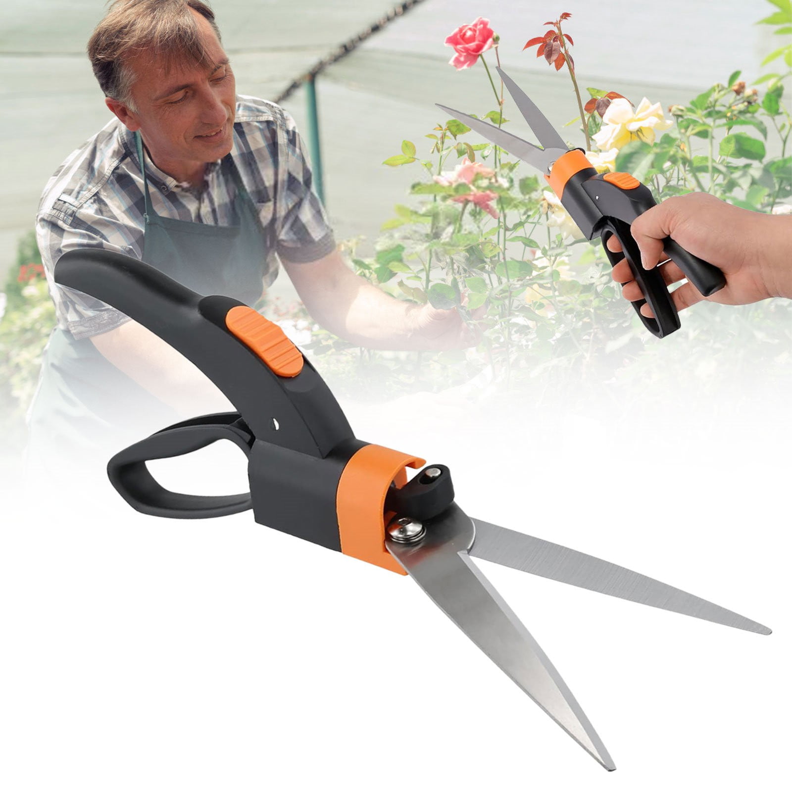 SWFSZGL Handheld Shears Shears Plant Scissors Super Sharp Hand Shears Multifunctional Gardening ...