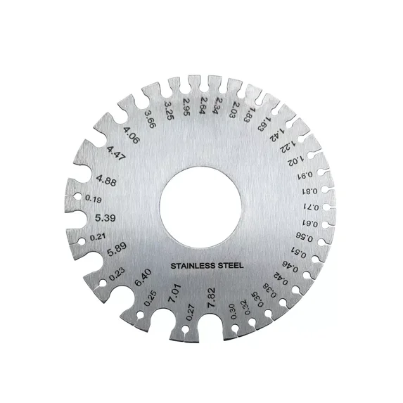 SWG Standard 1-36 Round Wire Diameter Gauge Precision-Measuring ...