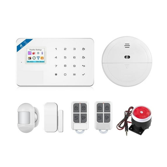 SWIFI GSM Ecurity Alarm System Smart Tuya Work For Home Security ...