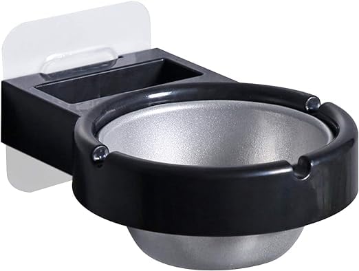 SWILAK Stainless Steel Household Lightweight Creative Ashtray Wall ...
