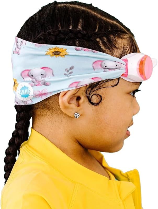 SWIM GOGGLES with Fabric Strap - Adult & Kids Swim Goggles - PINKS ...