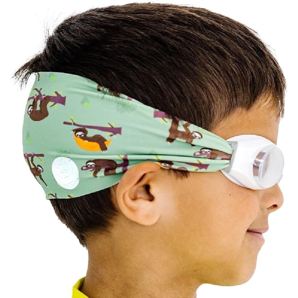 SWIM GOGGLES with Fabric Strap - Adult & Kids Swim Goggles - - Walmart.com