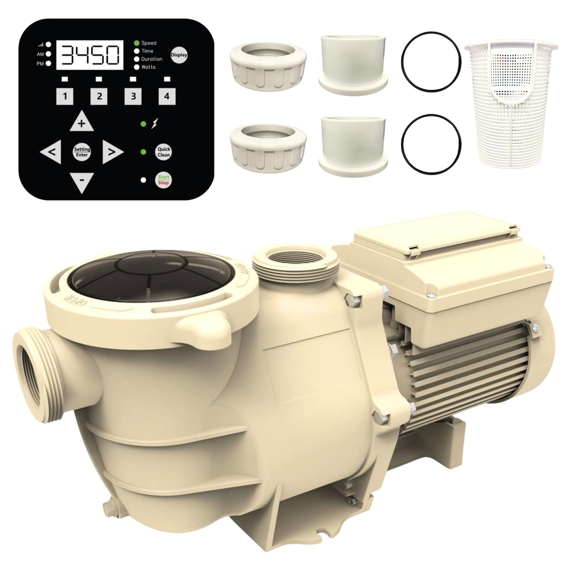 SWIMLINE HYDROT0OLS Variable Speed Inground Pool Pump 3.0 HP 9720 GPH ...