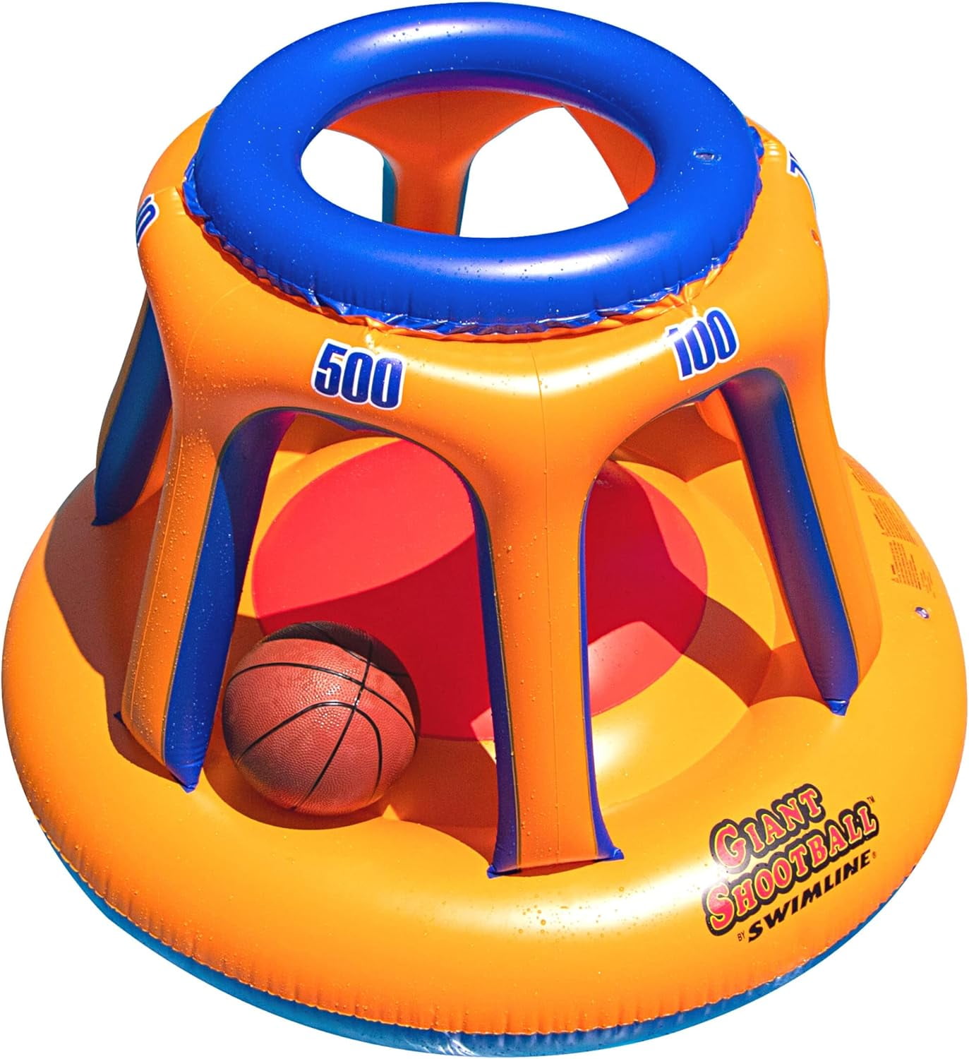 SWIMLINE Sports Set: Inflatable Pool Basketball Hoop Game for Teens ...