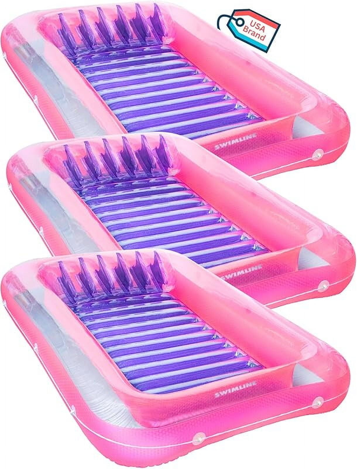 SWIMLINE Original Suntan Tub Series Classic Inflatable Tanning Float ...