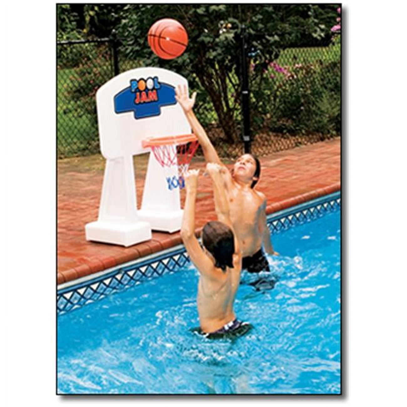 SWIMLINE Pool Basketball Hoop Poolside Game POOL JAM Heavy Duty With ...