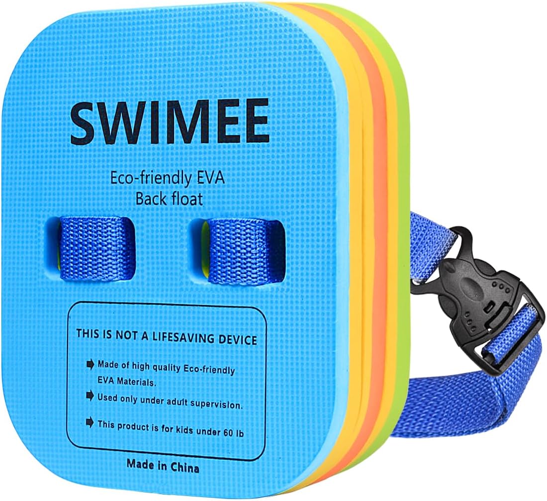 SWIMMEE Back Float for Kids Children Safety Swim Bubble with Adjustable ...