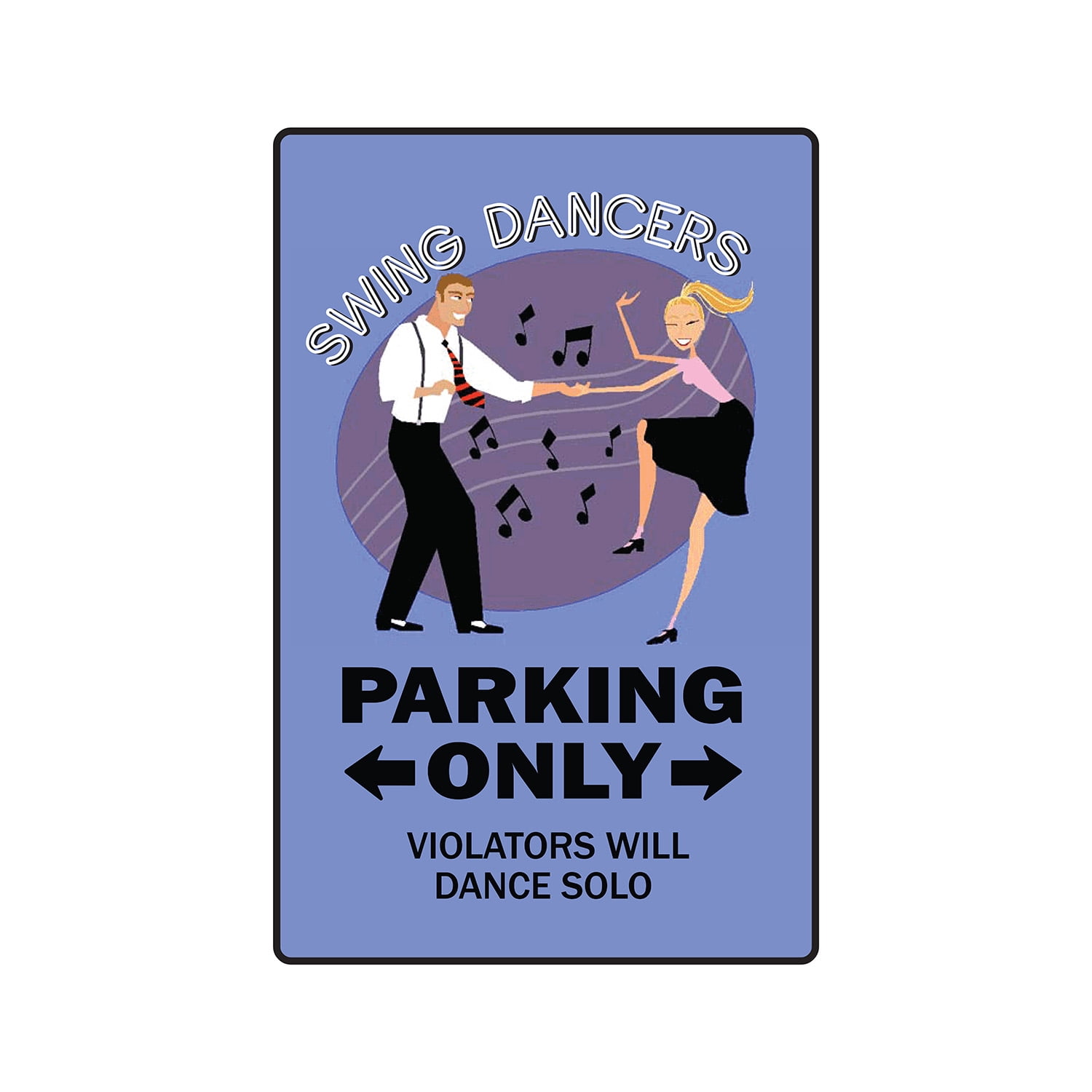 SWING DANCERS Sign dance music dancer dancing teacher instructor shoes ...