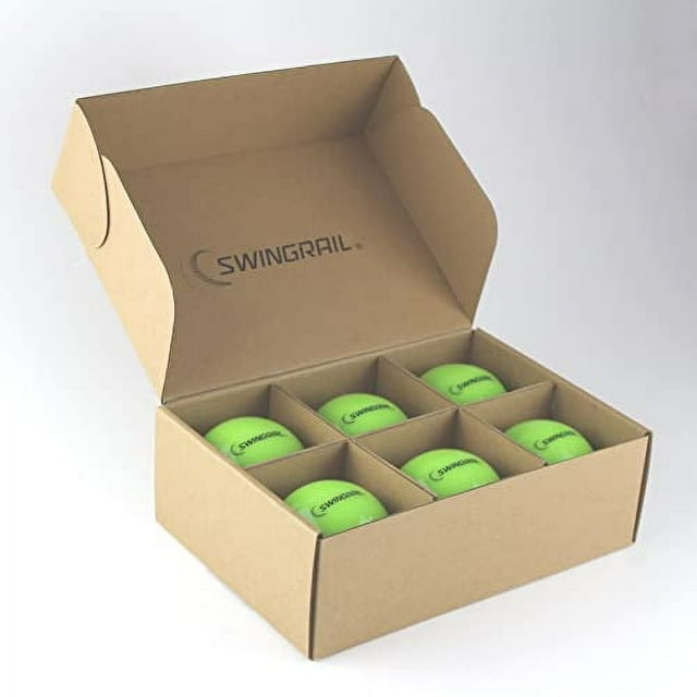 SWINGRAIL Weighted Training Balls (6-Pack) for Hitting and Pitching ...