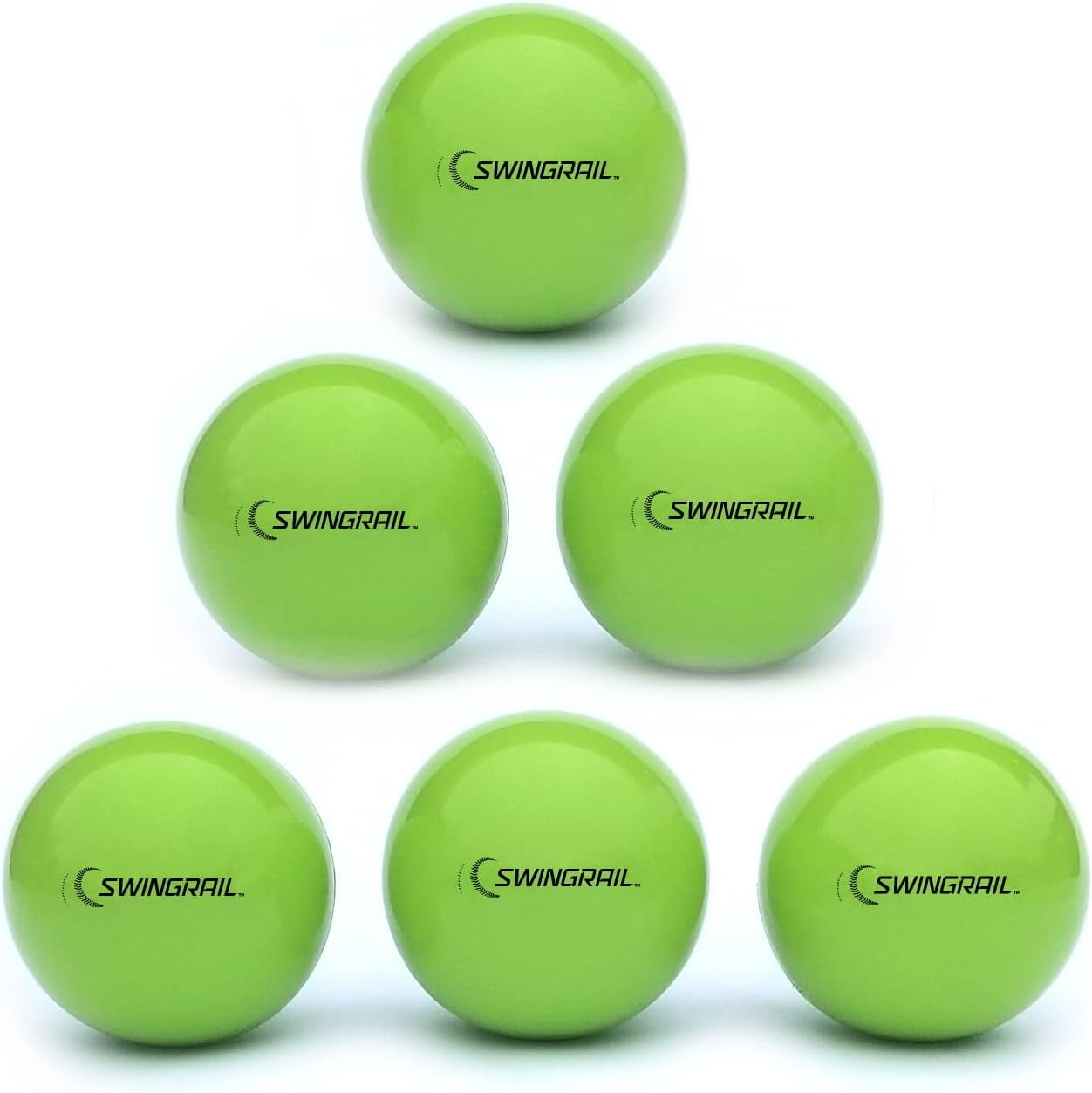 SWINGRAIL Weighted Training Balls (6-Pack) for Hitting and Pitching ...