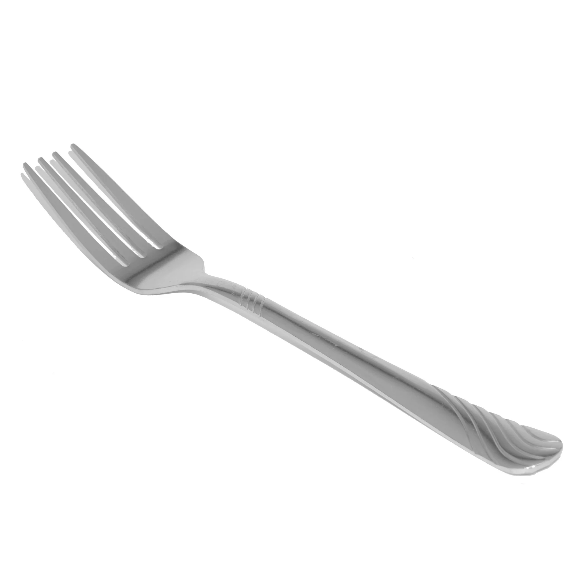 Mainstays Swirl Stainless Steel Dinner Fork Set, 4 Piece - Walmart.com