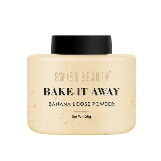 SWISS BEAUTY Bake It Away Makeup Natural Loose Powder | Lightweight ...