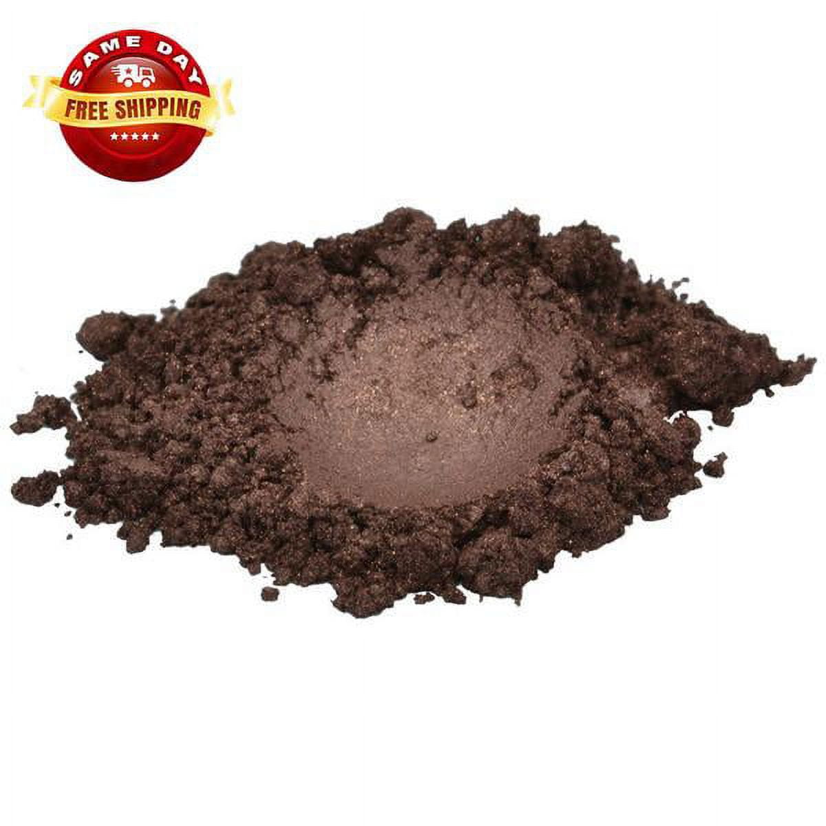 SWISS CHOCOLATE / DARK BROW MICA COLORANT PIGMENT POWDER COSMETIC GRADE ...