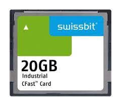 SWISSBIT SFCA020GH1AO1TO-I-6B-21P-STD, Memory Cards Industrial CFast ...