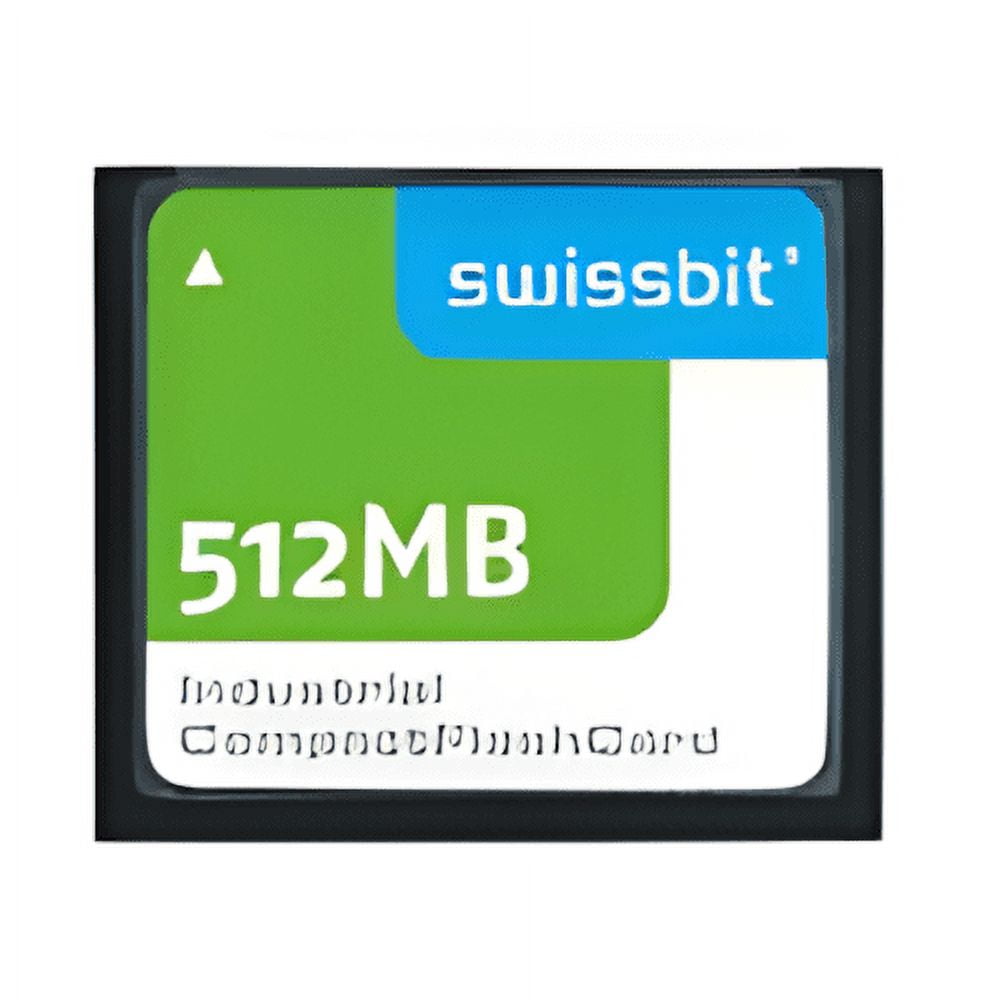 SWISSBIT SFCF0512H1AF1TO-I-MS-517-STD, Memory Cards 512MB Compact Flash ...
