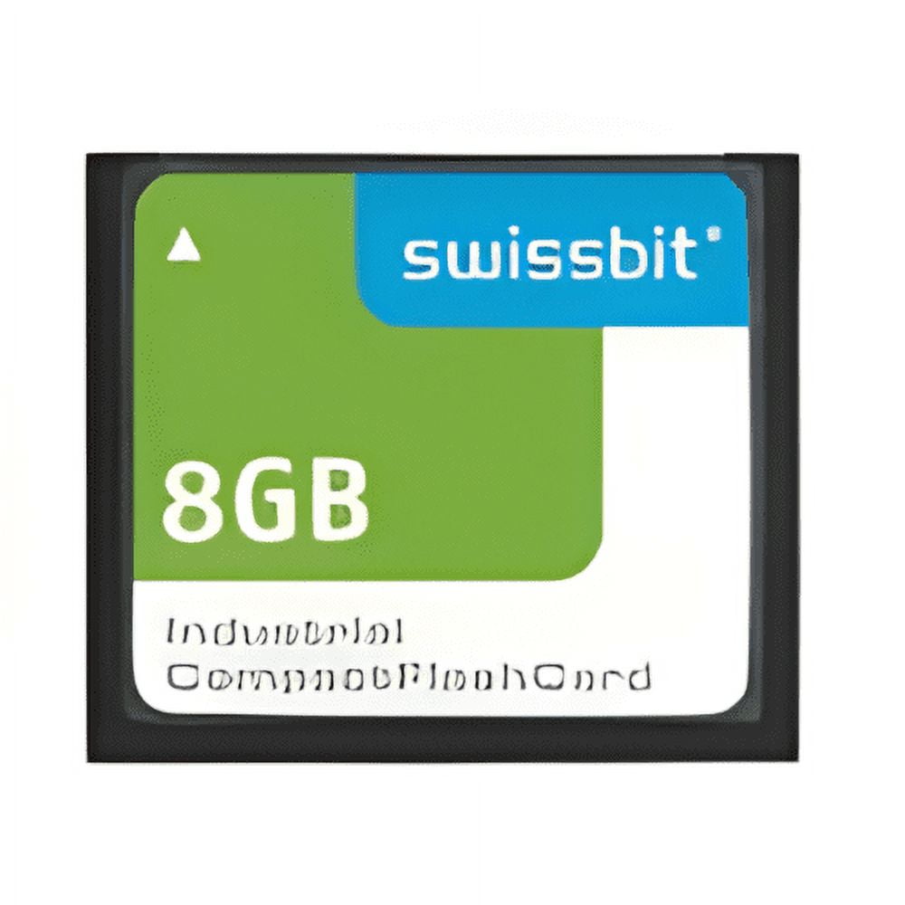 SWISSBIT SFCF8192H2BU2TO-I-QT-527-STD, Memory Cards 8GB IND COMPACT FLASH SLC NAND C440 ...
