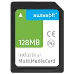 SWISSBIT SFMM0128O1BN1MT-I-ME-111-STD, Memory Cards Industrial MMC, M ...
