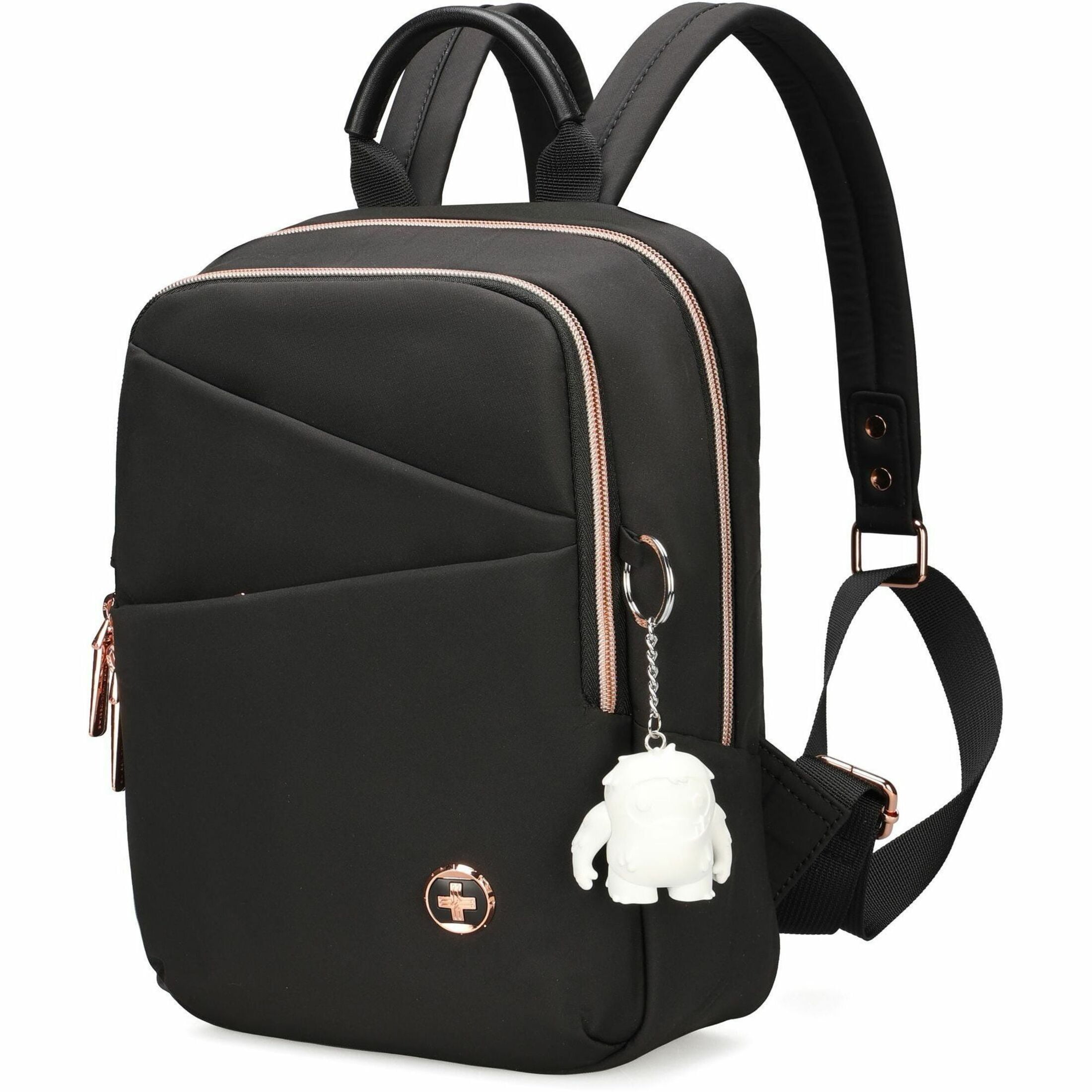 SWISSDIGITAL KATY ROSE Women's Carrying Backpack, Black - Walmart.com
